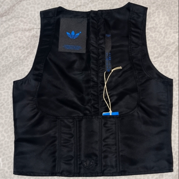 adidas | Tops | Womens Adidas Blue Fetish Underbust Corset Top | Poshmark